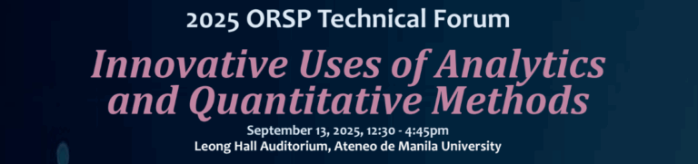 September 2025 Technical Forum: Innovative Uses of Analytics and ...